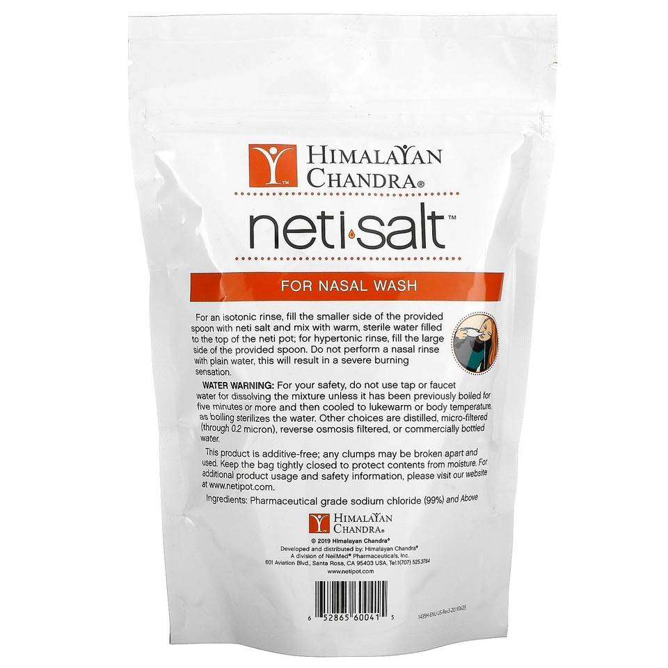 Himalayan Institute Neti Salt ECO Neti Salt Refill 24 oz 680 3 g ...