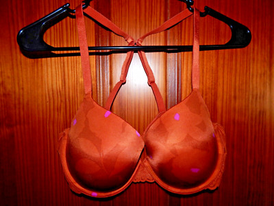 AUDEN THE DAYDREAM PUSHUP RACERBACK BRA, UNDERWIRE, MED PADDING, SIZE ...