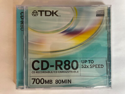 tdk cd-r80 700 mb 80 minutes neuf sous blister | eBay
