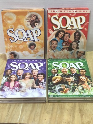 SOAP Complete Seasons 1- 4 Season 1970's Billy Crystal DVD Set, Like ...