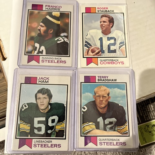 1973 Topps football complete set 1-528 Stabler,Harris Rookie Stars ...