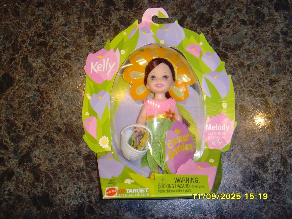 Vintage Barbie (3) 2001 Kelly Easter Eggie, (3) 2002 Kelly Easter ...