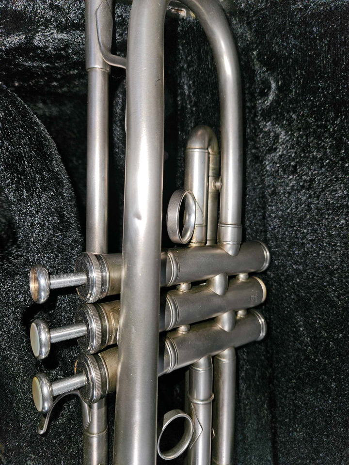 Yamaha Xeno Professional Trumpet YTR 8335 RG - Satin Silver Finish | eBay