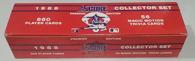 1988 Score Premier Edition Collector Set | eBay