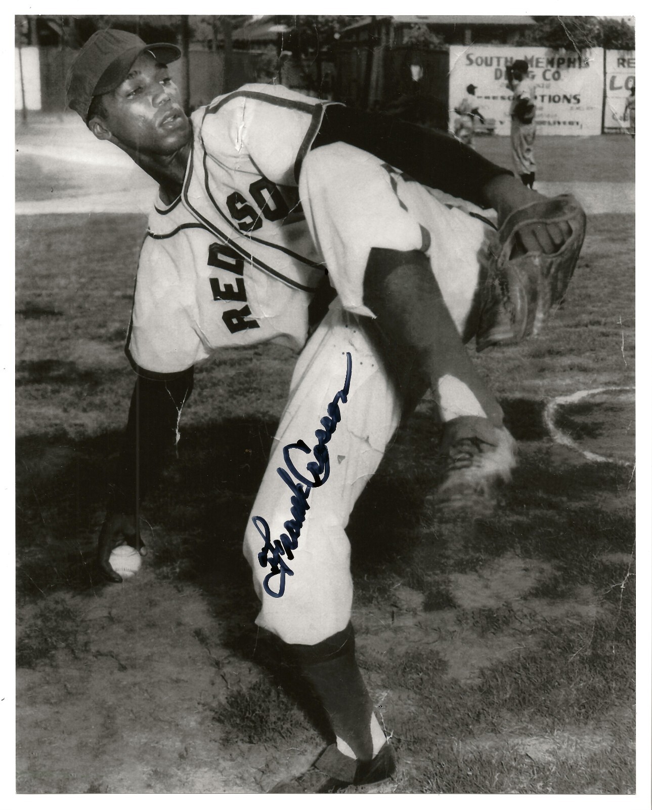 Frank Crossan, Memphis Red Sox, Negro Leagues baseball signed photo | eBay