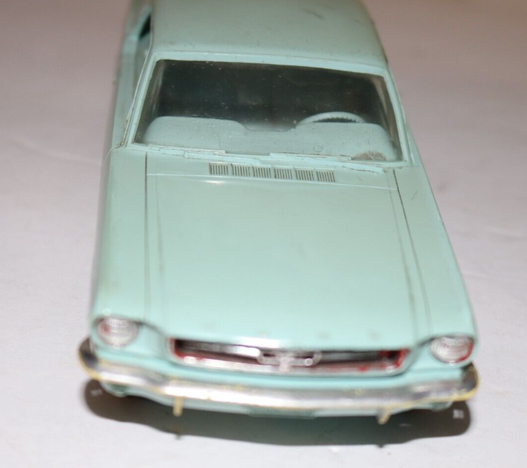 AMT 1965 Ford MUSTANG Dealer Promotional Model Car Light Blue Vintage ...