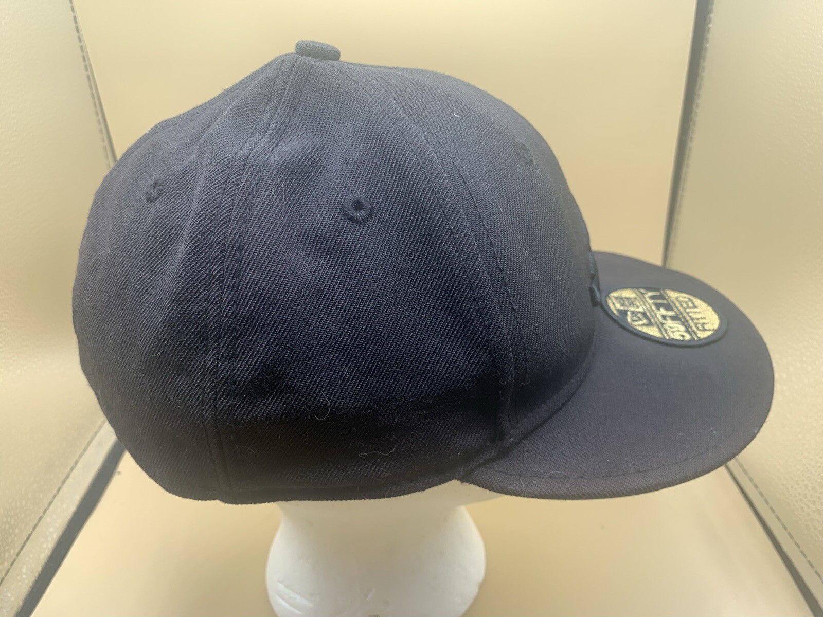 RARE New Era 59FIFTY Fitted Hat ATL Braves Sticker Pa… - Gem