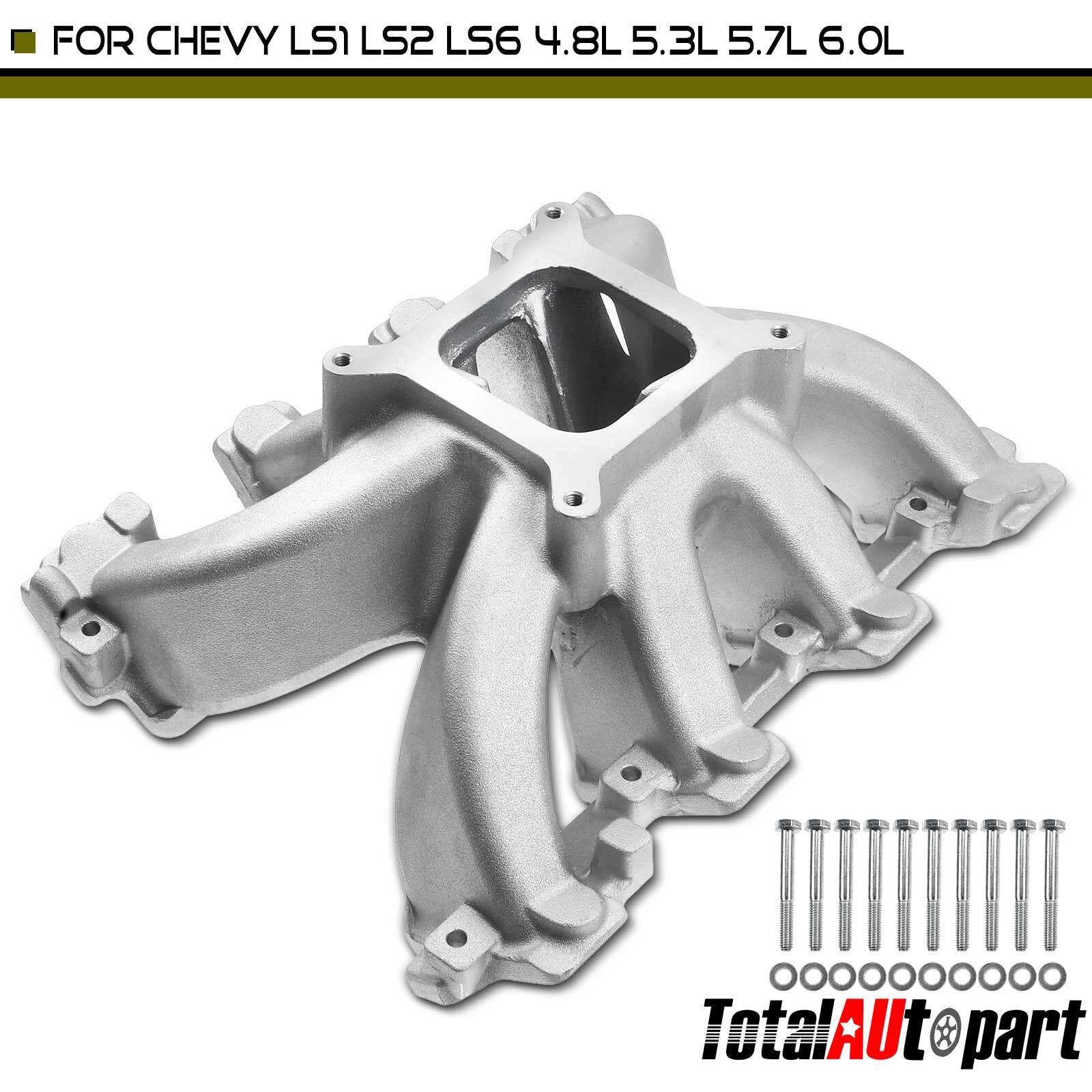 Cathedral Port Single Plane Small Block Intake Manifold for Chevy GEN ...