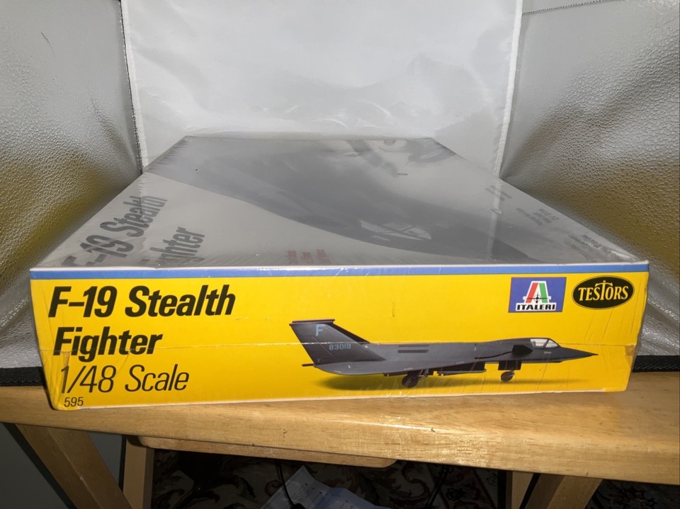 Testors F-19 Stealth Fighter Scale 1/48 Factory Sealed | eBay