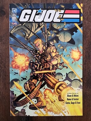 G.I. JOE #0 SNAKE EYES COVER B IDW (2008) UNREAD NM OR BETTER CONDITION ...