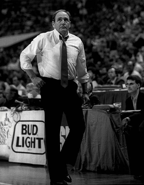 Head coach Hugh Durham of the Georgia Bulldogs 1987 Basketball Old ...