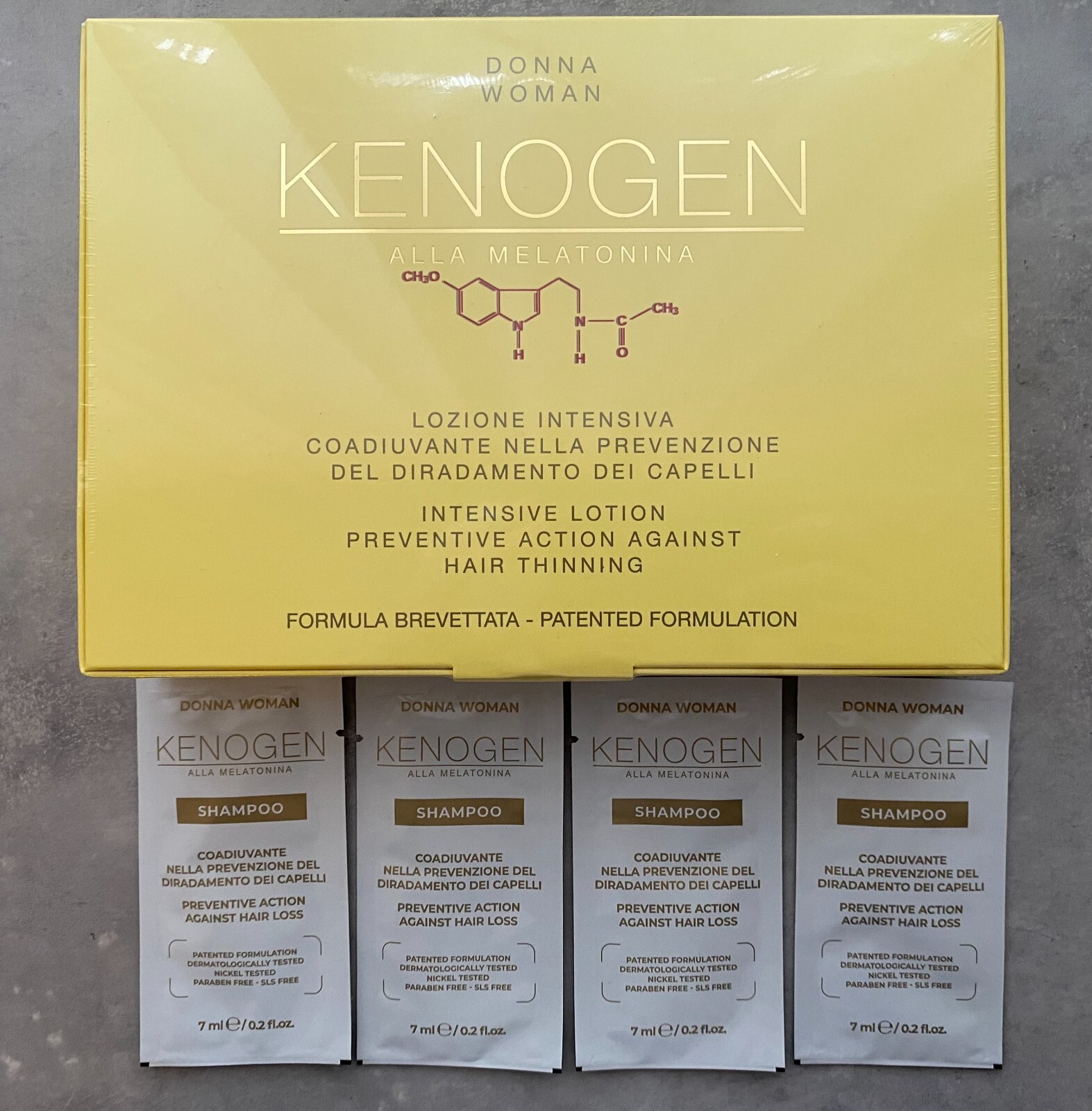 KENOGEN DONNA Shampoo o Lozione RICRESCITA INFOLTIMENTO capelli ...