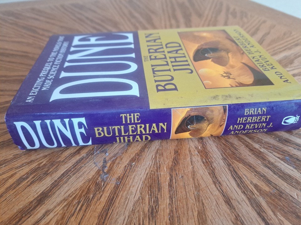 2002 1st Ed. Dune The Butlerian Jihad by Herbert & Anderson Hardback ...