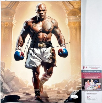 Boxing Legend Iron Mike Tyson Signed 11x14 Photo B Authentic Autograph ...