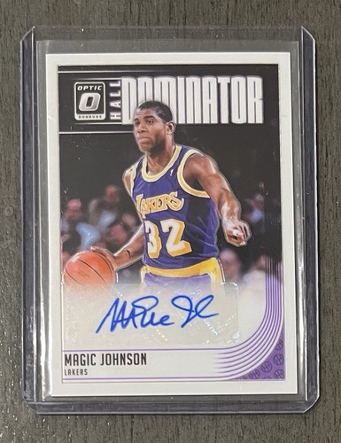 Magic Johnson 2018 Optic Autograph Auto /40 HOF Lakers | eBay