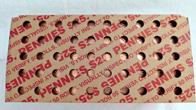Sealed Box of 2025 "P" PENNY Rolls - 50 ROLLS | eBay