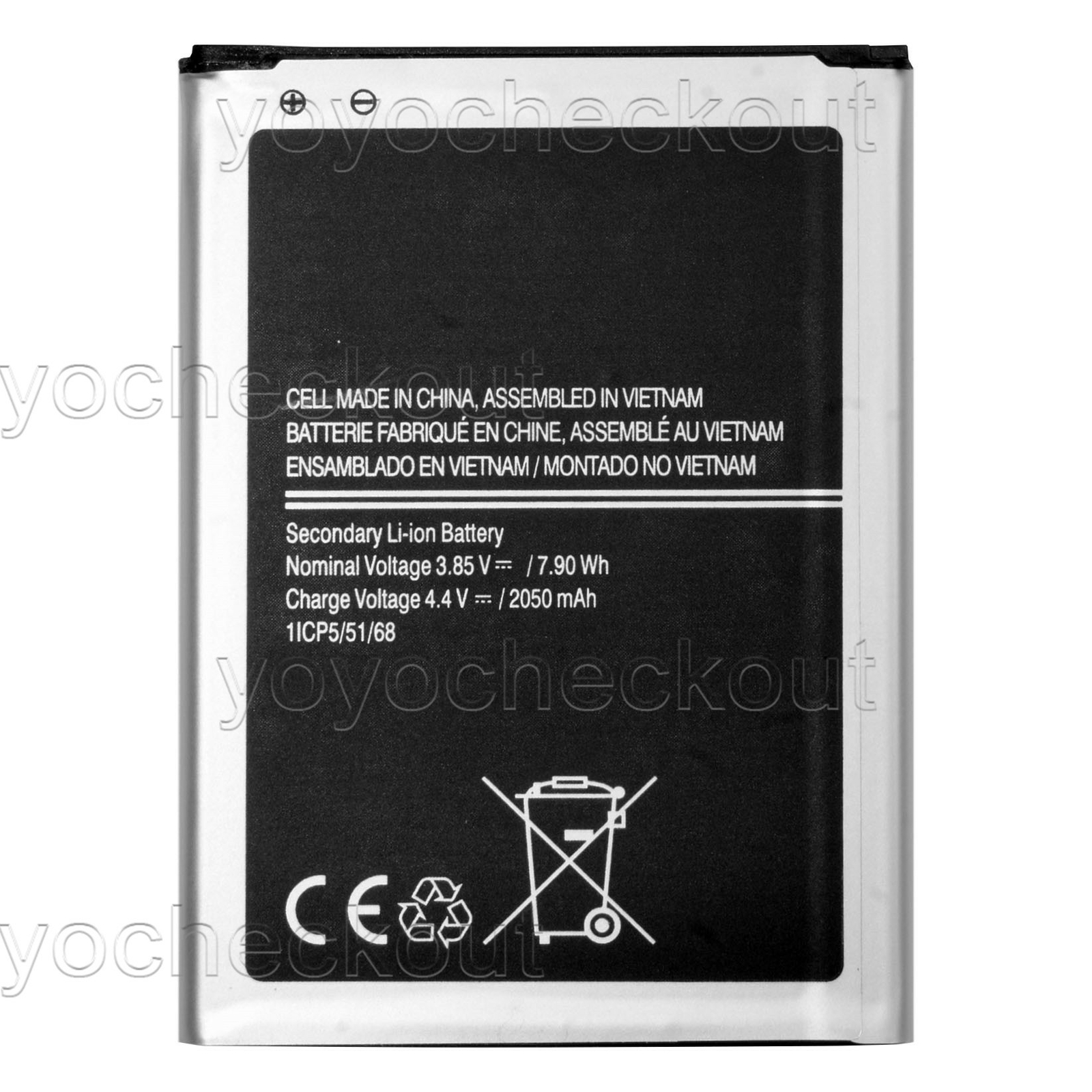 For Samsung Galaxy J1 2016 Duos SM-J120H/DS Battery EB-BJ120CBE EB ...