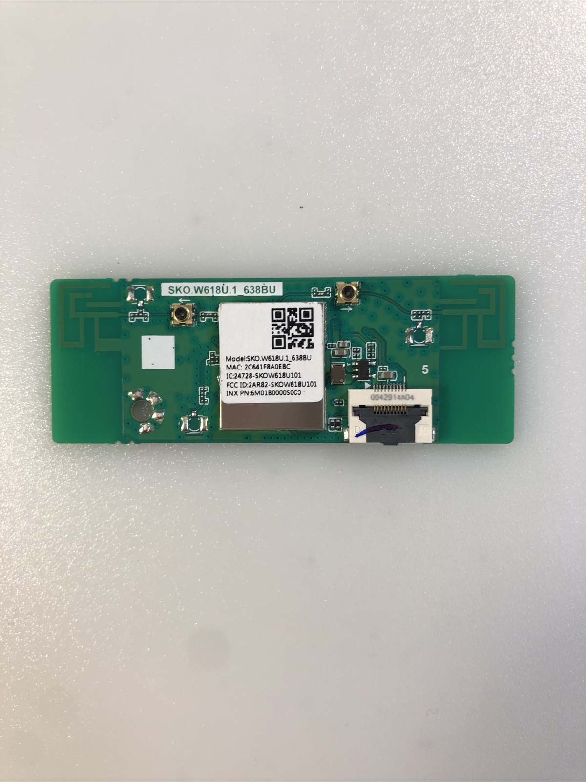 VIZIO WIFI MODULE V505-H19 V505-H9 PN: 6M01B0000S000 BN: SKO.W618U.1 ...
