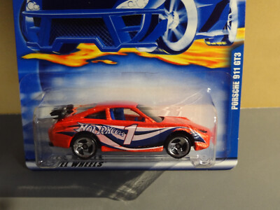 HOT WHEELS #2001-214 - ORANGE - PORSCHE 911 GT3 - 3SP | eBay