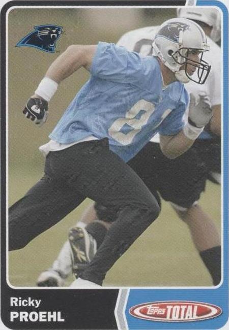 2003 Topps Total - Ricky Proehl #133 for sale online | eBay
