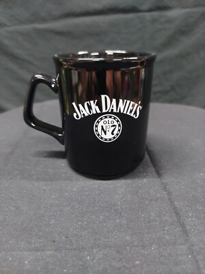 Jack Daniels Old No 7 Black Coffee Mug Cup Linyi Headwind ️ ️ ️ AMERICA ...