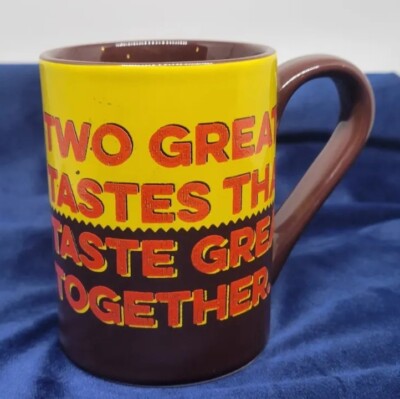 Reese's Two Great Tastes Collection Coffee Cup Mug Fritz & Floyd Peanut ...