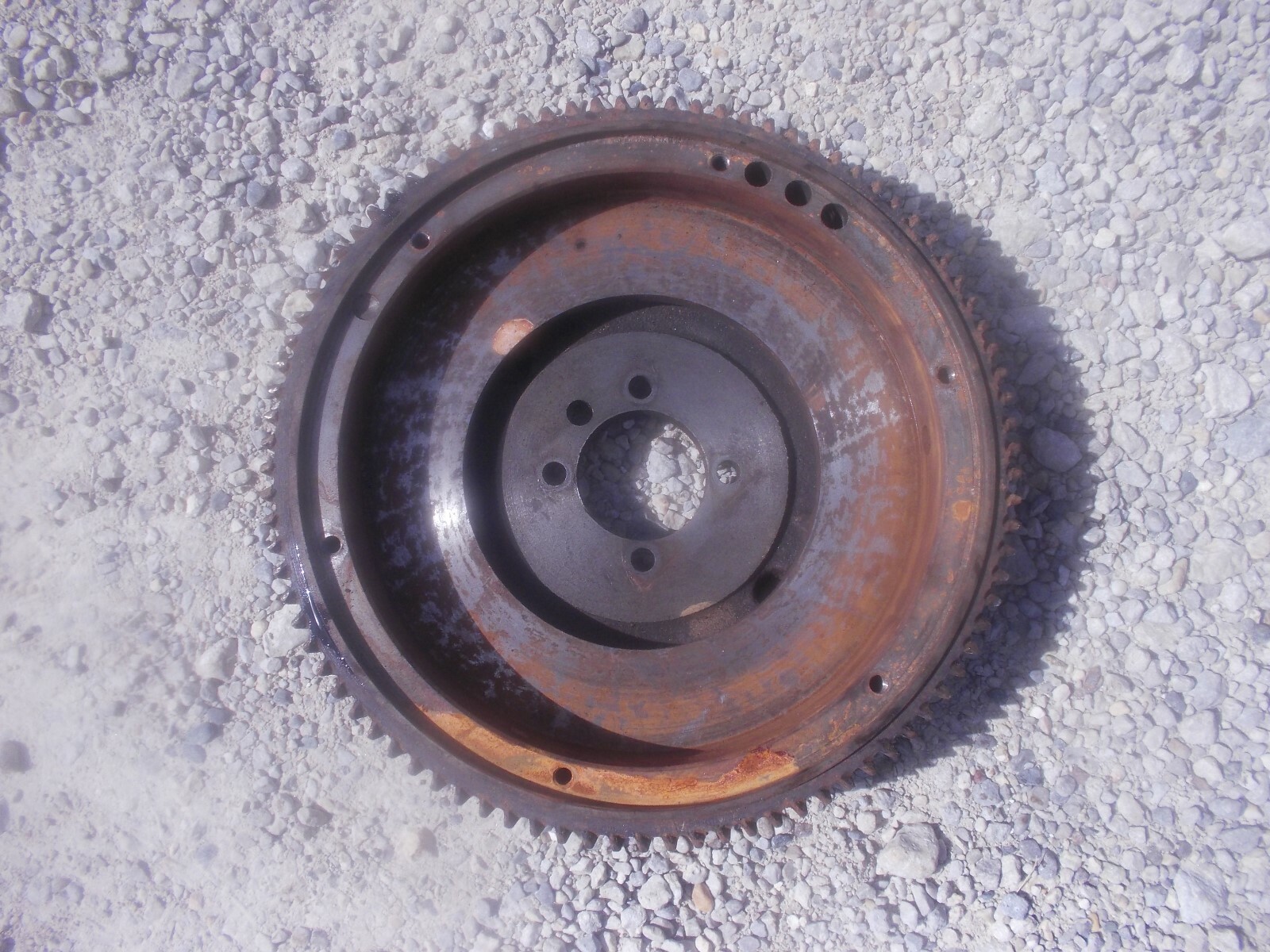 Farmall IH C B A Tractor engine motor flywheel & starter ring gear | eBay