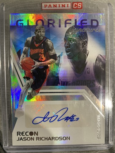 2020-21 Panini Recon Glorified Signatures Jason Richardson #GS-JSR Auto ...