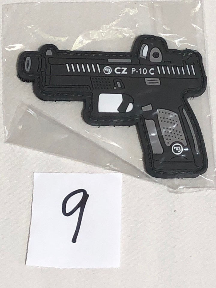 GUN PATCHES MILITARY HUNTING MORALE HOOK & LOOP or IRON SEW ON read ...