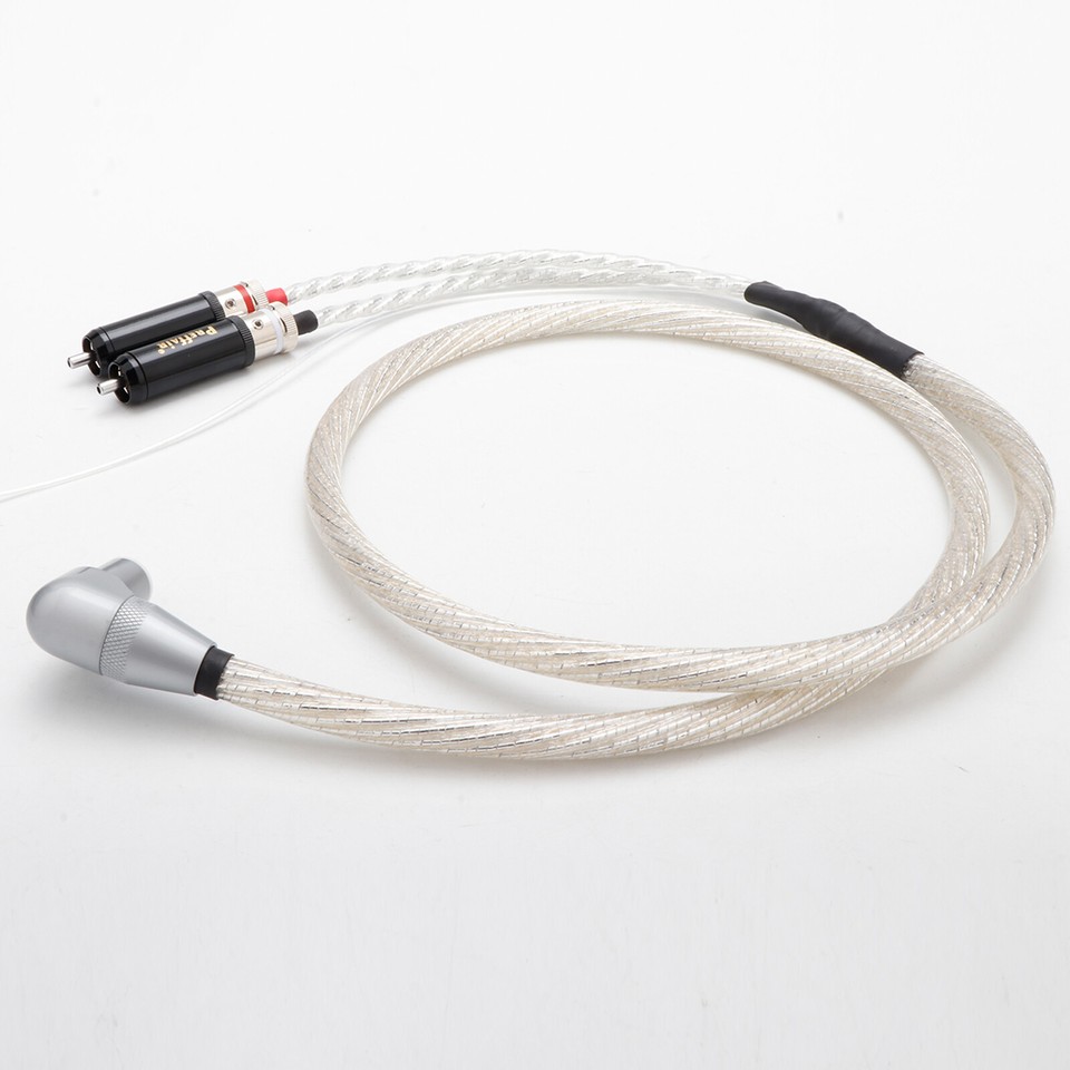 Audiophile Tonarm Cable W/ 5 Pin DIN to 2 RCA Plug for Phono Turntables ...