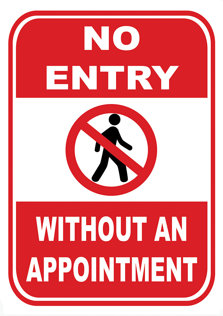 No Entry Sign To Print