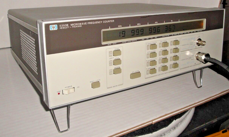 HP 5350B Microwave Freq Counter , 10Hz -20 GHz, Oven Reference | eBay