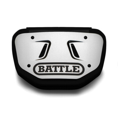 Battle Sports Silver Chrome Football Back Plate - Adult & Youth | eBay