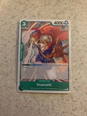 Inuarashi OP01-034 C One Piece Card Game NM | eBay