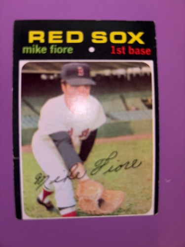 1971 Topps #287 Red Sox Mike Fiore Baseball Card | eBay