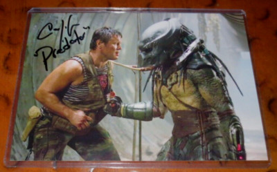 Carey Jones as Tracker Predator signed autographed photo Predators 2010 | eBay