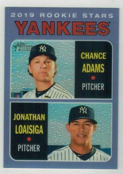 2019 Topps Heritage Chrome Yankees Rookies card | eBay
