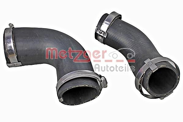 METZGER Ladeluftschlauch rechts Ladeluftkühler Für FORD C-Max II Kuga ...
