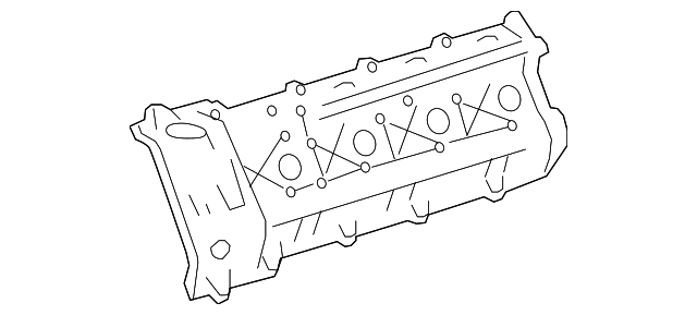 MERCEDES OEM 11-15 C63 Amg-engine Valve Cover 1560161905 for sale ...