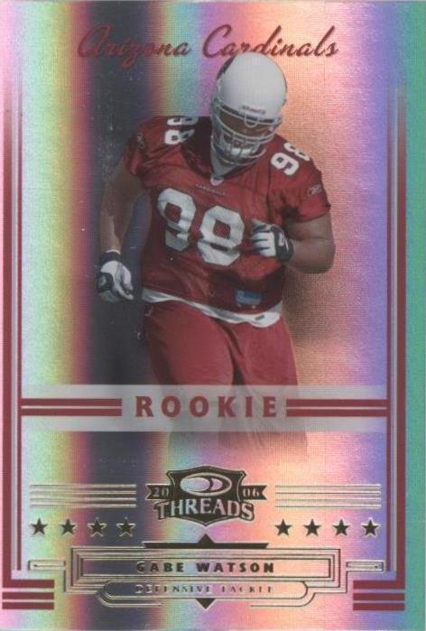 2006 Donruss Threads - Rookie Gabe Watson #191 /999 (RC) for sale ...