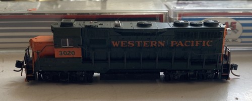 N Scale Atlas Custom Western Pacific GP35 WP 3020 New Image Locomotive ...