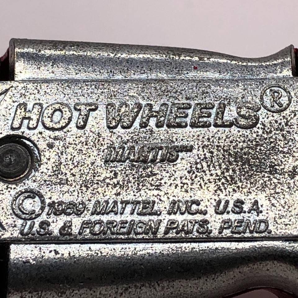 Hot Wheels Redline Mantis 1969/1970 Red White Int. - Made In U.S.A ...