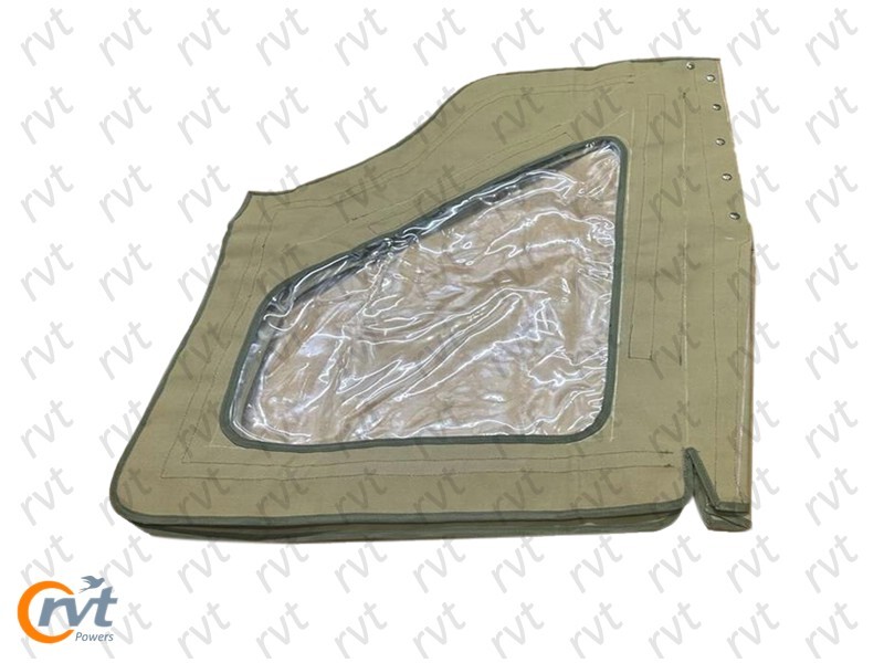 Canvas Soft Top for Jeep Willys CJ2A,CJ3A,CJ3B,CJ5, Fits on Civil Bow ...