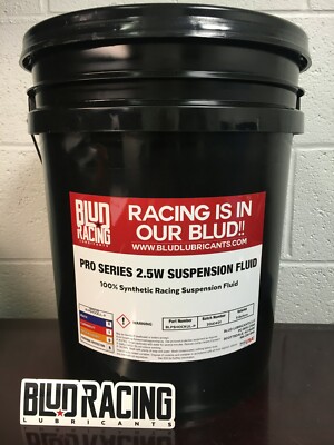 Blud Lubricants Pro Series 2.5W 100% Synthetic Suspension Fluid - 5 ...