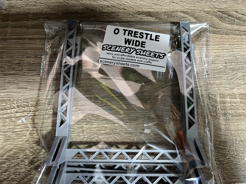 O Scale Girder Bridge Trestle Kit 24" Long by 6" Wide by 6.5" High | eBay
