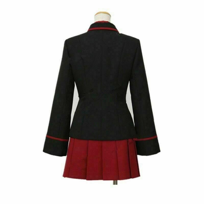 Anime Girls und Panzer Maho Nishizumi Cosplay Costume Uniform Dress ...