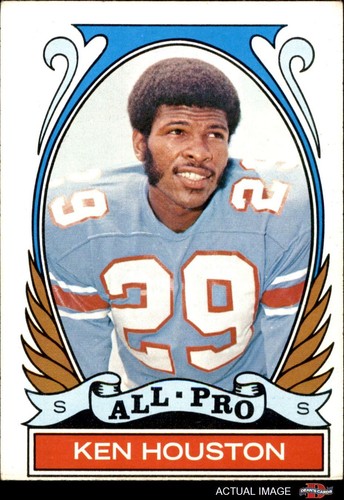 1972 Topps #287 Ken Houston All-Pro Oilers HOF Prairie View 4 - VG/EX ...