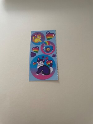 Vintage 1980s Lisa Frank Cat Sticker Mod | eBay