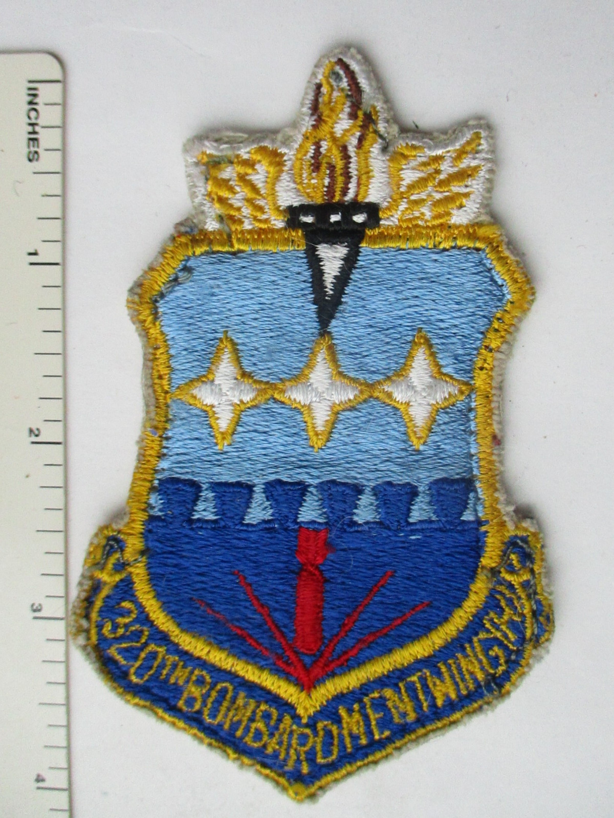 Original Older Vintage 320th BOMBARDMENT WING US AIR FORCE PATCH USAF ...