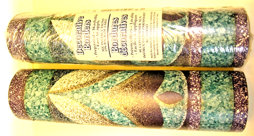 Lot 2 New Rolls Decorative Design Wall Border 5.4 yards per roll Canada ...
